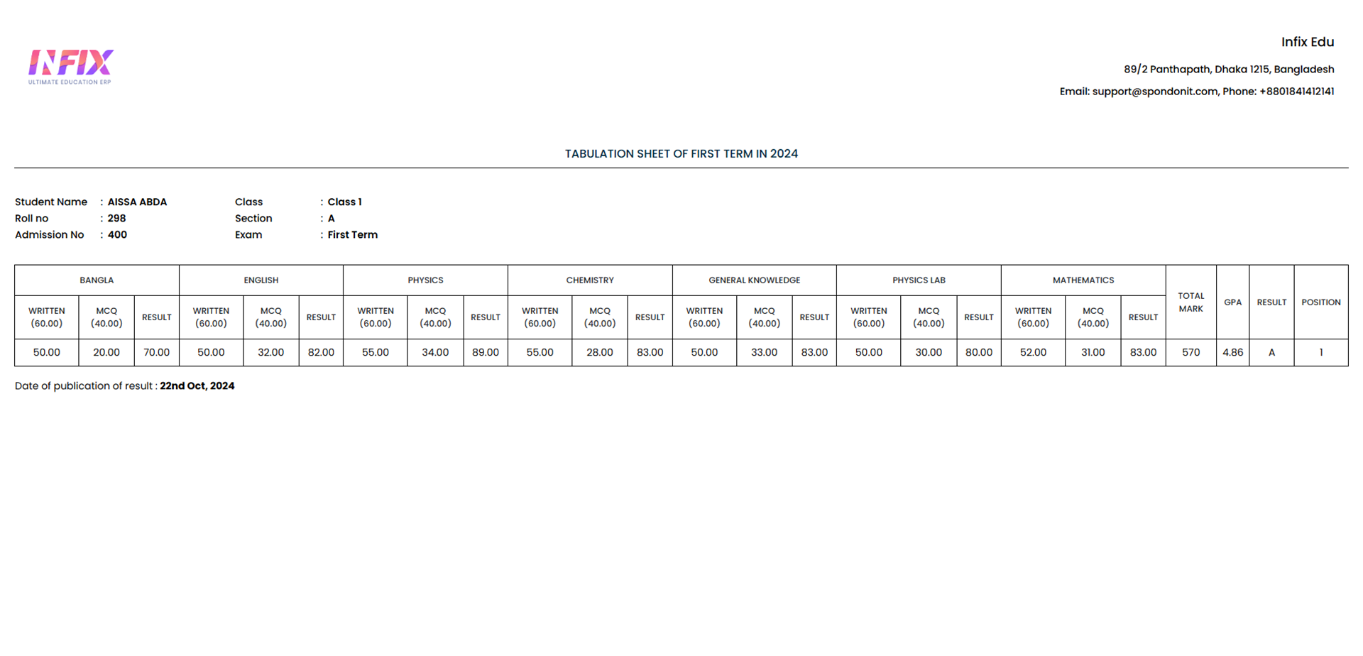 InfixEdu School - School Management System Software by CodeThemes | CodeCanyon